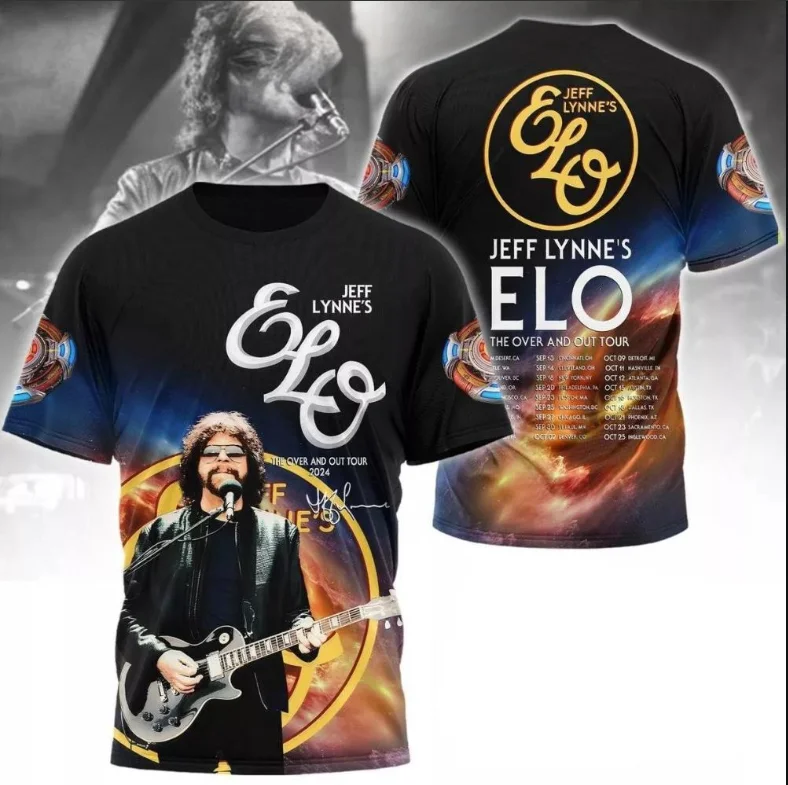 New Rock Electric Light Orchestra ELO 3D Print T-shirt Men Women Hip ...