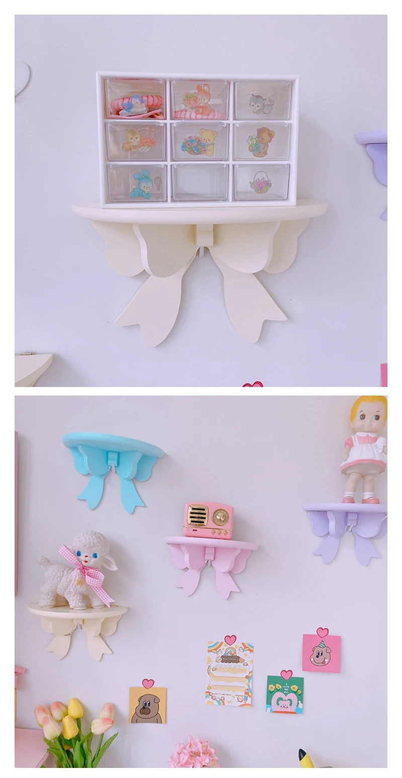 Wooden Room Decor Organizer Holders | Cute Room Decoration Diy Shelves ...