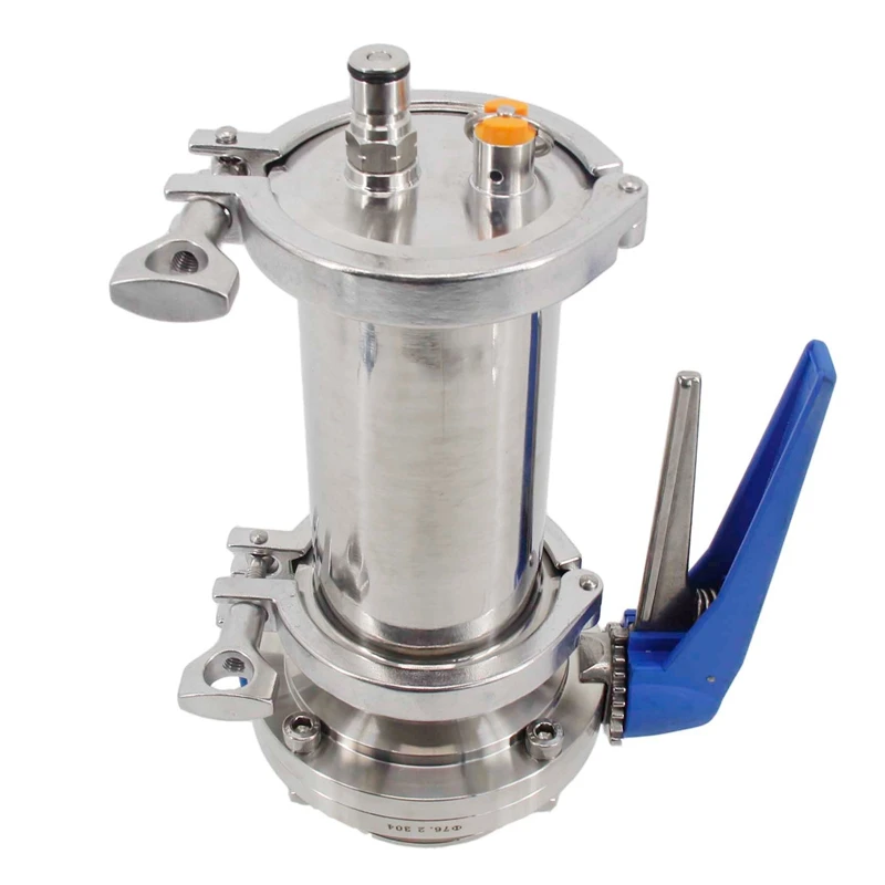 Oxygen Free Tri Clamp Dry Hopper 3"TC Homebrew Fermenter Parts ...