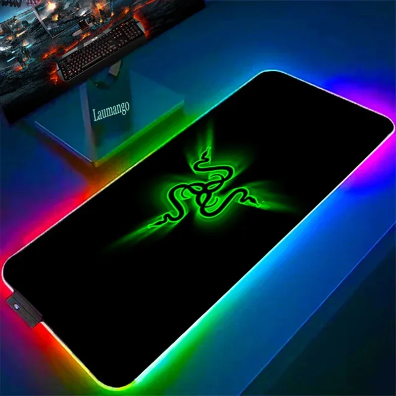 Razer-Mouse-Pad-RGB-Pc-aksesuarlar-LED-oyun-Mousepad-s-men-e-spor-masa ...