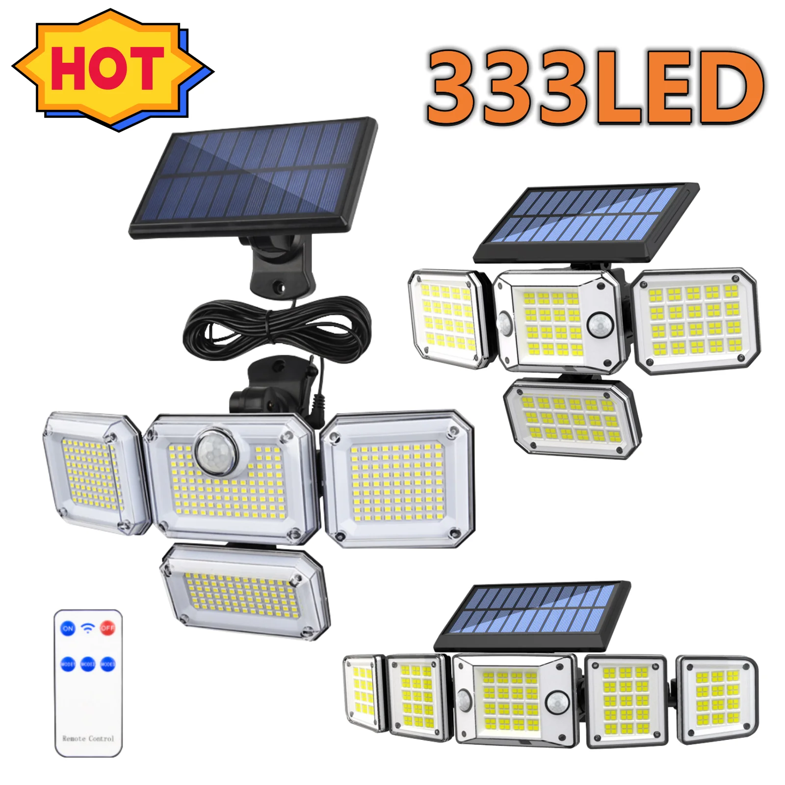 122-333-LED-Solar-Light-Outdoor-Sunlight-PIR-Motion-Sensor-3-Mode ...