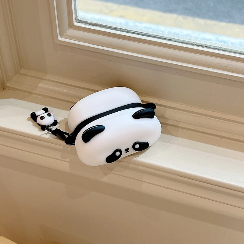 Funda Panda para HUAWEI FreeBuds 4 4e 5 5i 6i funda gratis Buds Pro 2 3 ...