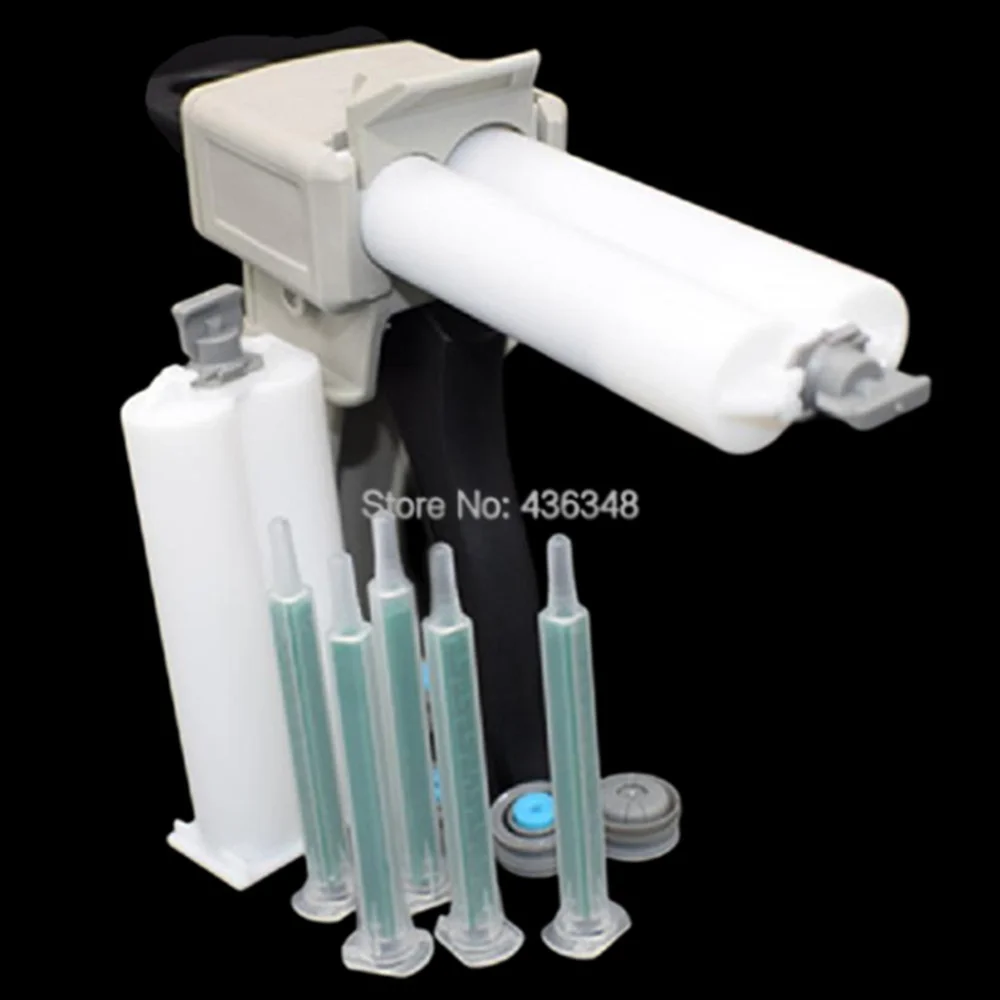 1-1-50ml-Manual-Applicator-Dispensing-Gun-5pcs-1-1-Epoxy-Resin-Adhesive ...