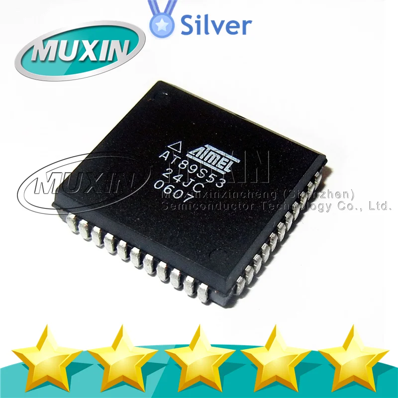 AT89S53-24JC-PLCC44-Electronic-Components-AT89S53-24JI-AT89S8252-24JC-AT89S8252-24JU-AT89S8253 ...