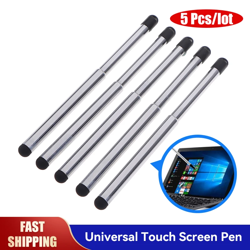 5PCS Retractable Universal Touch Screen Pen Capacitive Stylus Pen For ...