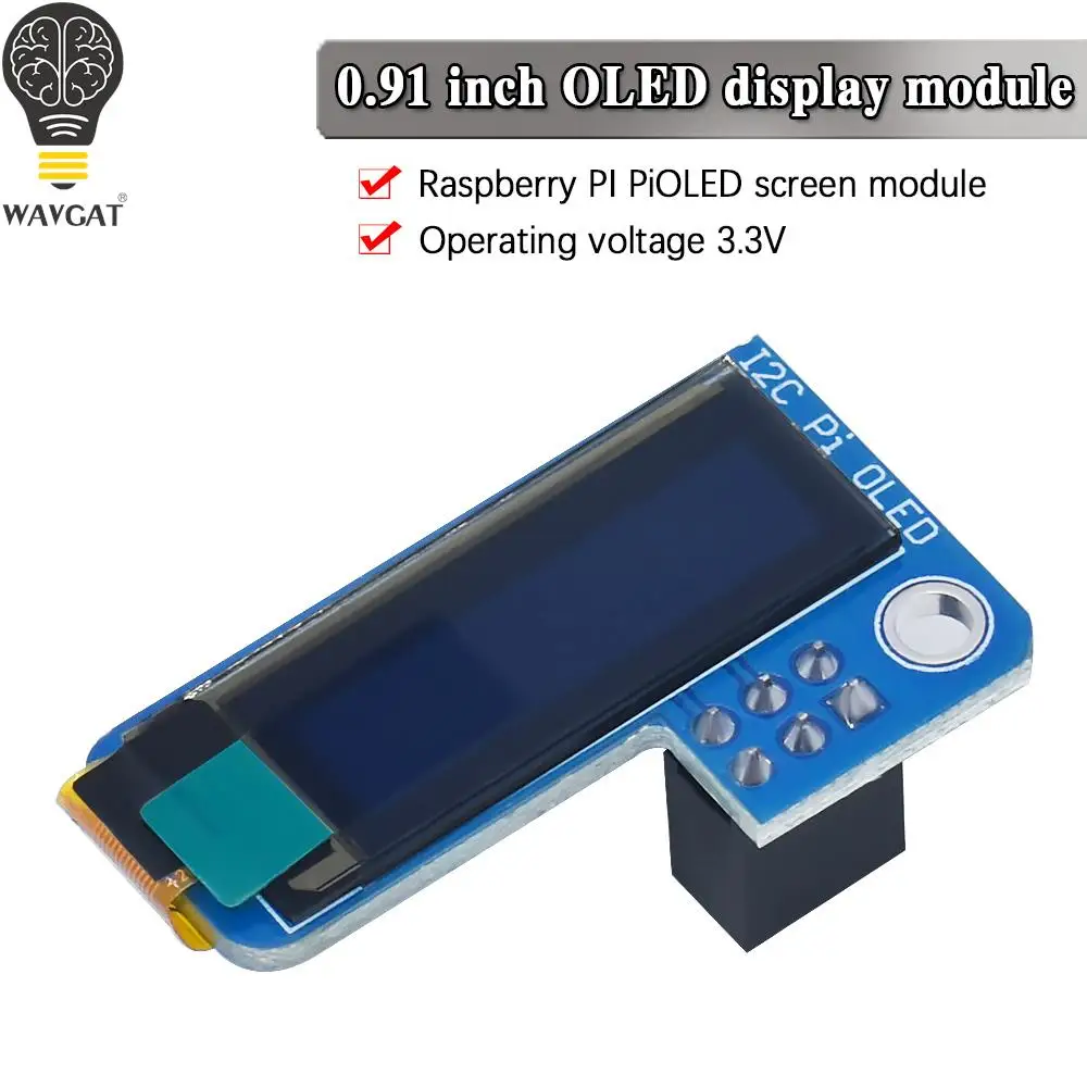 0-91inch-OLED-128x32-I2C-IIC-SSD1306-Blue-OLED-Display-Module-for-RPI ...