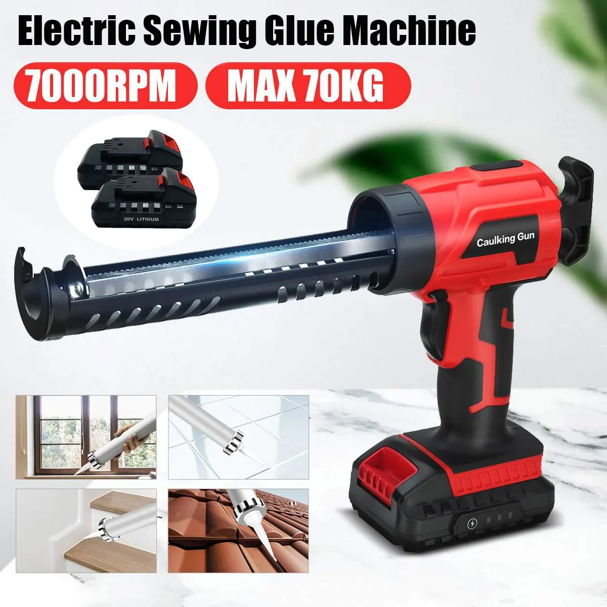 Cordless-Handheld-Electric-Caulking-Gun-Multi-function-Electric ...