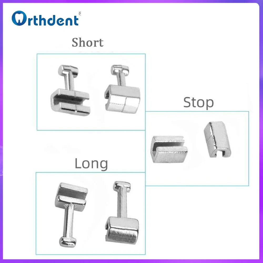 10Pcs-Pack-Dental-Orthodontic-Crimpable-Hooks-Long-Short-Stop-Type ...