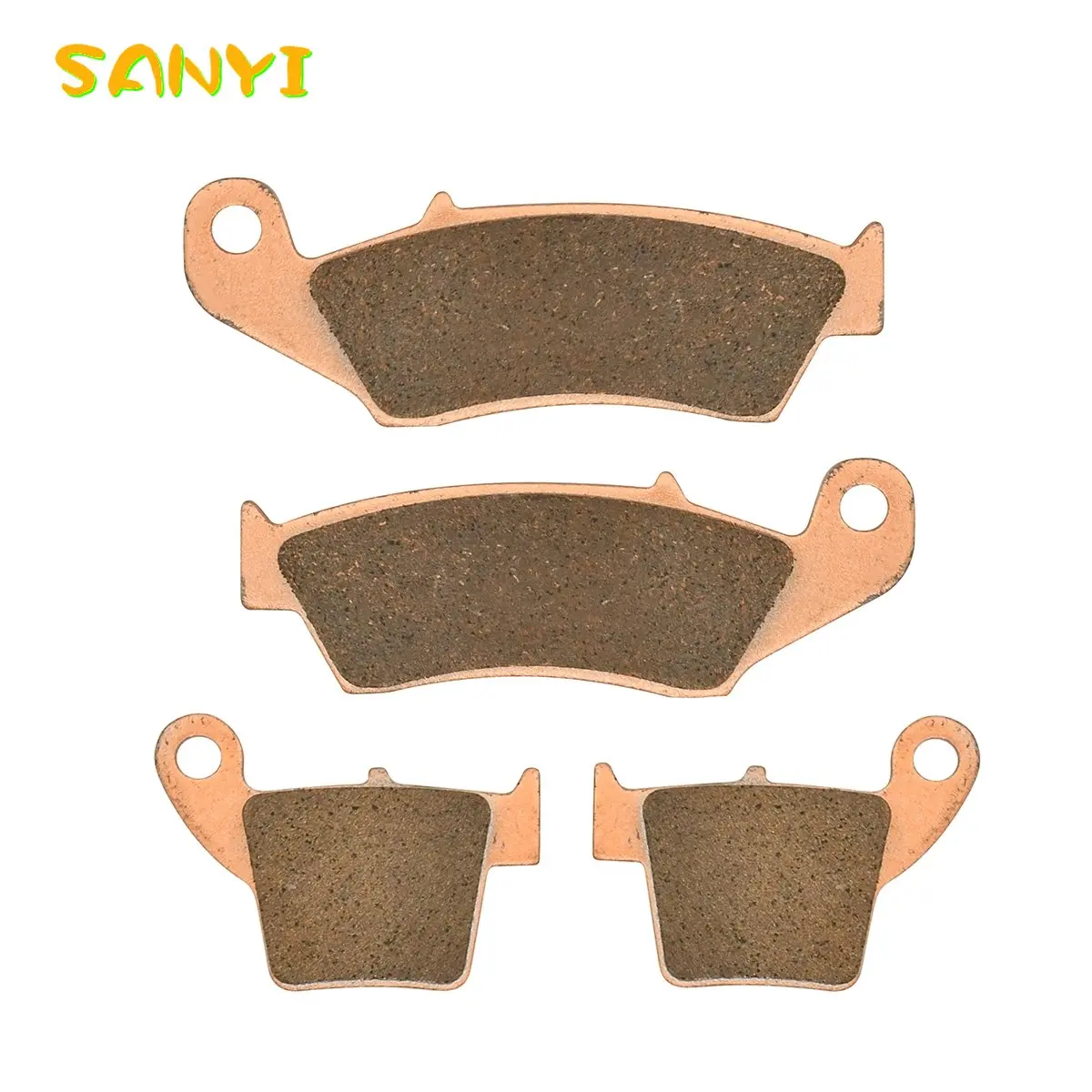 Motorcycle Front & Rear Brake Pads For Honda CRF250R CRF250 X CRF450R ...