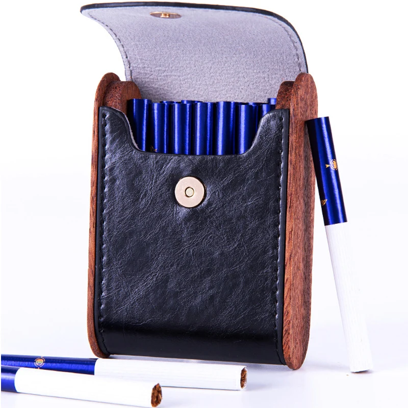 Luxury-Thick-Cigarette-Case-with-20-Capacity-for-Men-and-Women-PU ...