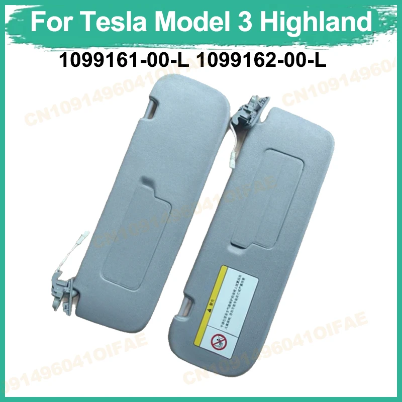 Sun Visor For Tesla Model 3 Highland 2024 With New Front Windshield ...