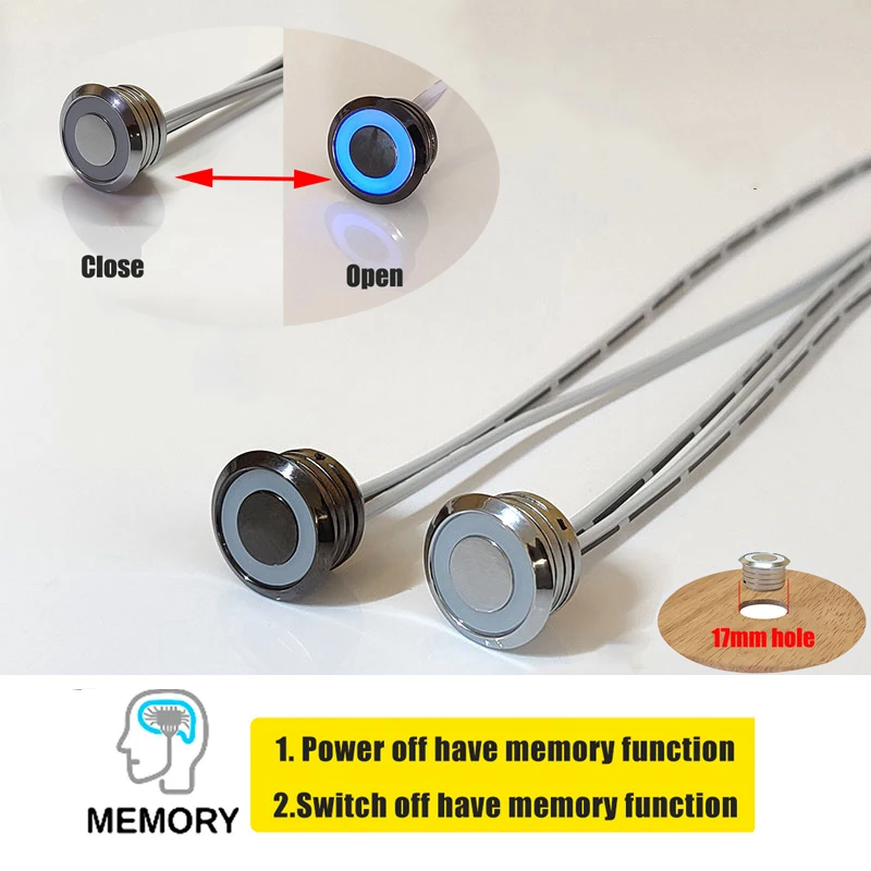 4A-3-7V-12V-24V-Mini-smart-Sensor-Touch-Switch-Closet-Cabinet-LED-Strip ...