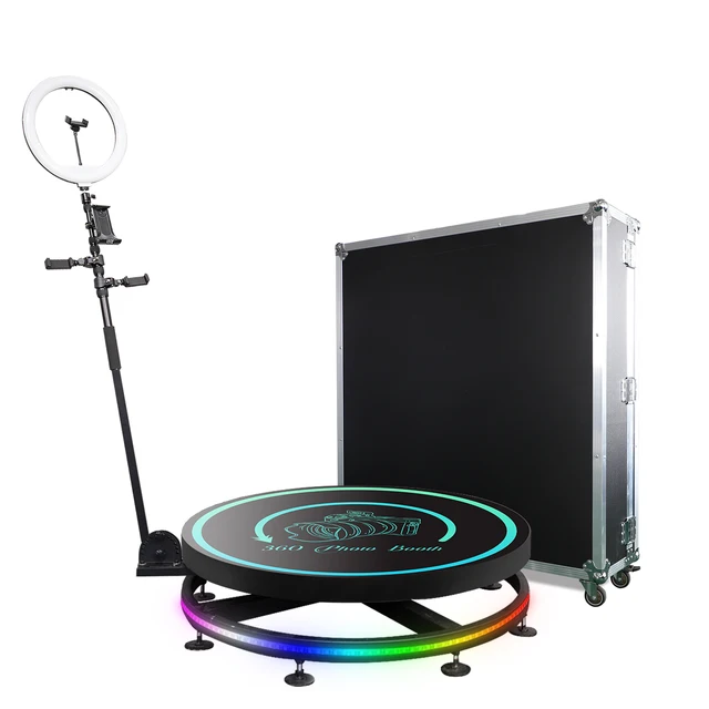 New Technology 360 Photobooth Shell Kiosk Props Machine Enclosure Video ...