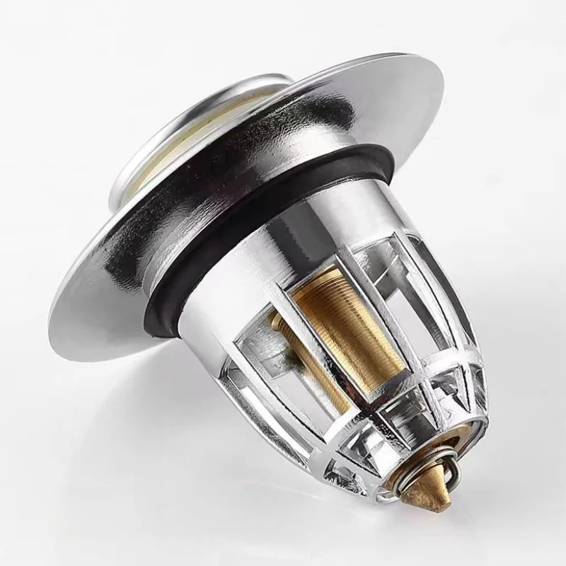 Universal-Rebound-Drain-Plug-Filter-Basin-Pop-up-Chrome-Sink-Filter ...