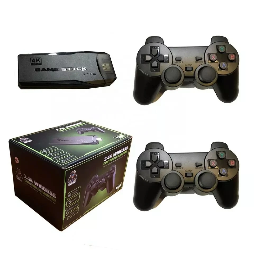 Video-Game-Console-2-4G-Double-Wireless-Controller-Game-Stick-4K-10000 ...