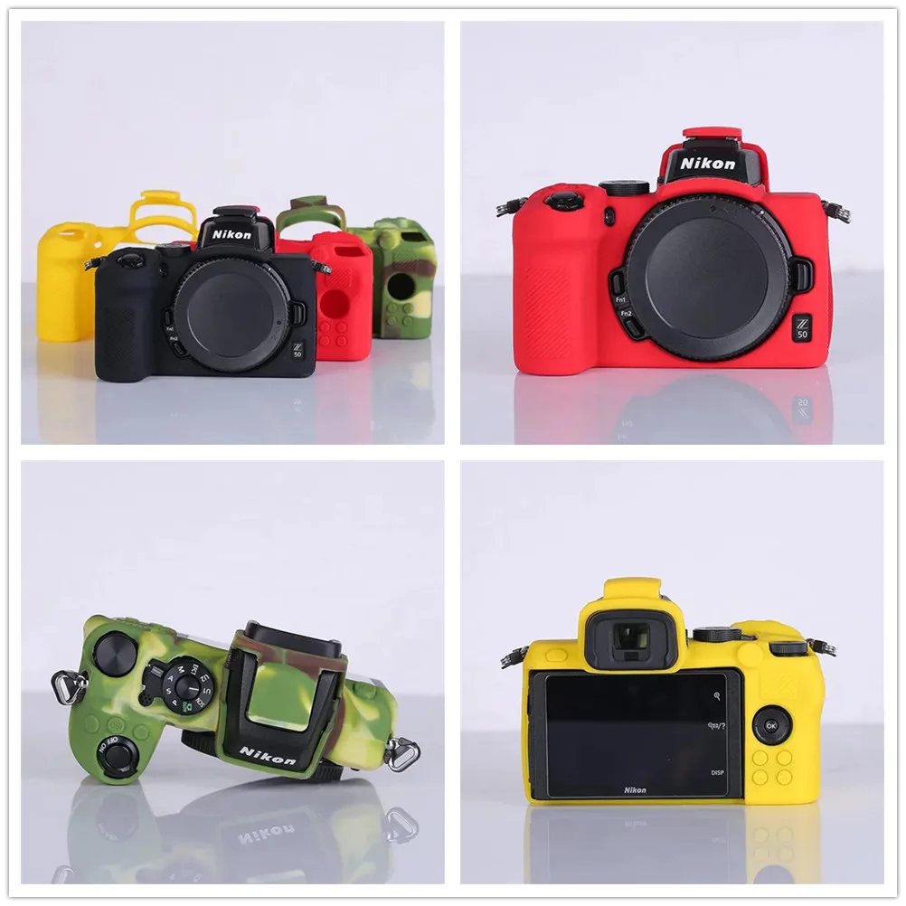 Soft-Silicone-Rubber-Armor-Camera-Bag-Case-For-Nikon-Z50-Z6-Z7-Z6II ...