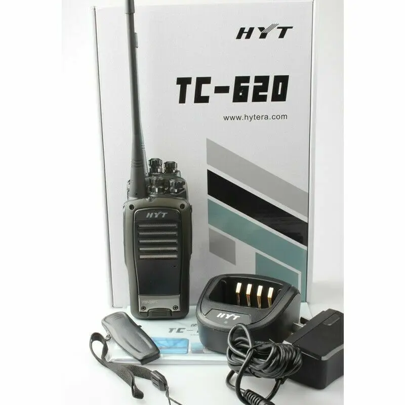 HYT-TC-620-VHF-UHF-Transceiver-Two-Wary-Radio-Long-Range-Walkie-Talkie ...