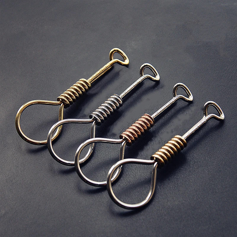 Carabiner Stainless Steel Keychain | Copper Hook Waist Hanging | Copper ...