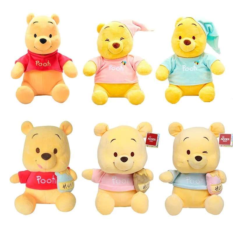 30CM-Disney-Winnie-The-Pooh-Plush-Toys-Kawaii-Anime-Stuffed-Doll ...