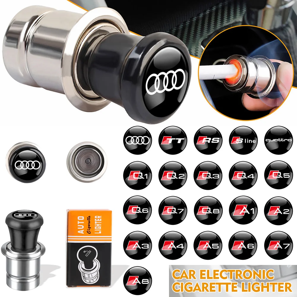 1Pc-12V-Portable-Car-Automatic-Cigarette-Lighter-Ignition-for-Audi ...