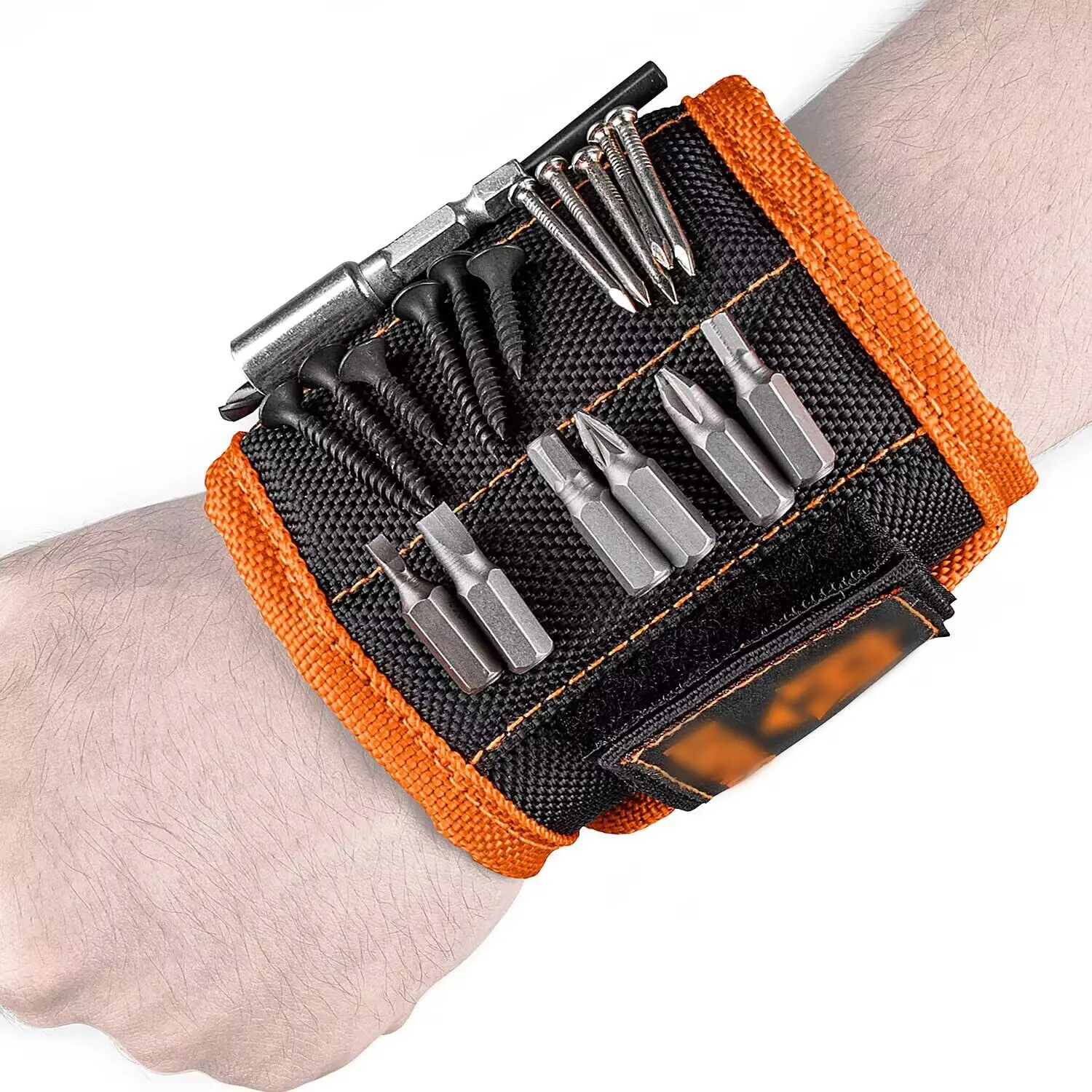 Magnetic-Wrist-Strap-Tool-With-Portable-Attachment-Fixation-Screw ...