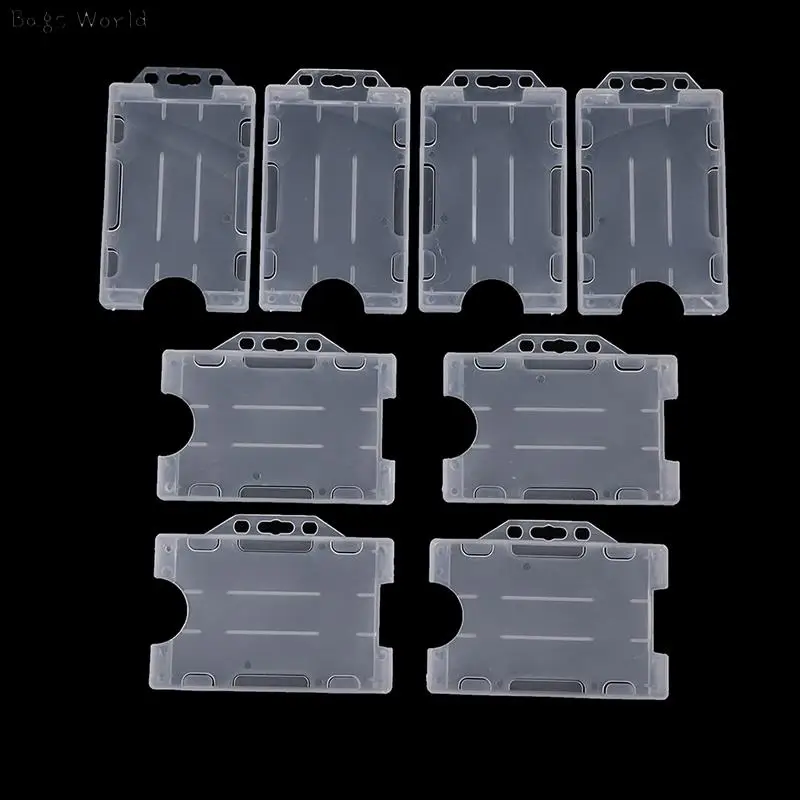 1-2pcs-4pcs-Unisex-Multi-use-Hard-Plastic-Double-Sided-ID-Card-Unisex ...