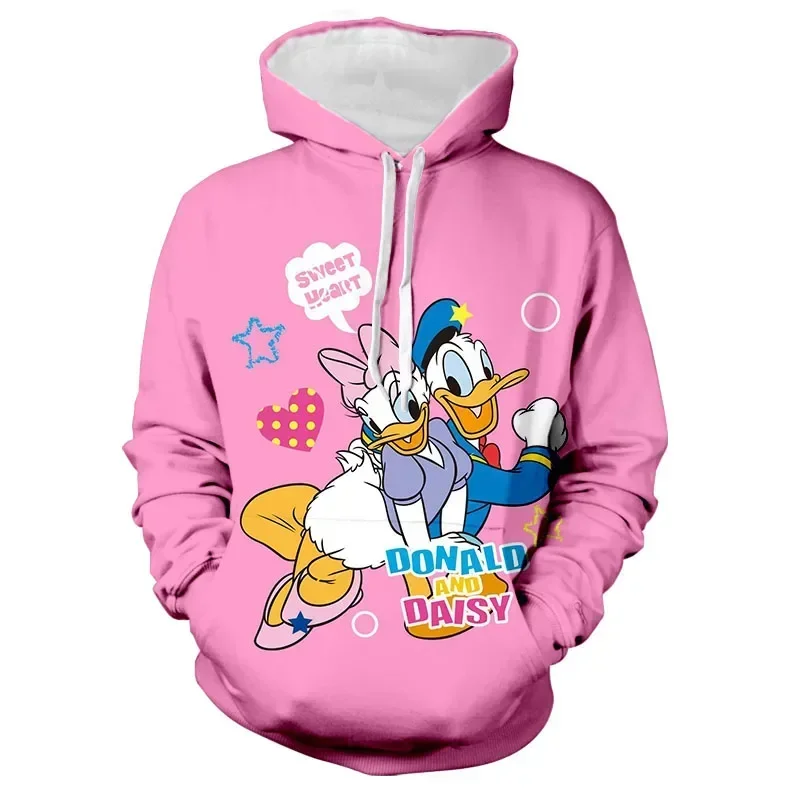 MINISO Disney Donald Duck - Sudadera unisex con gráficos de dibujos ...