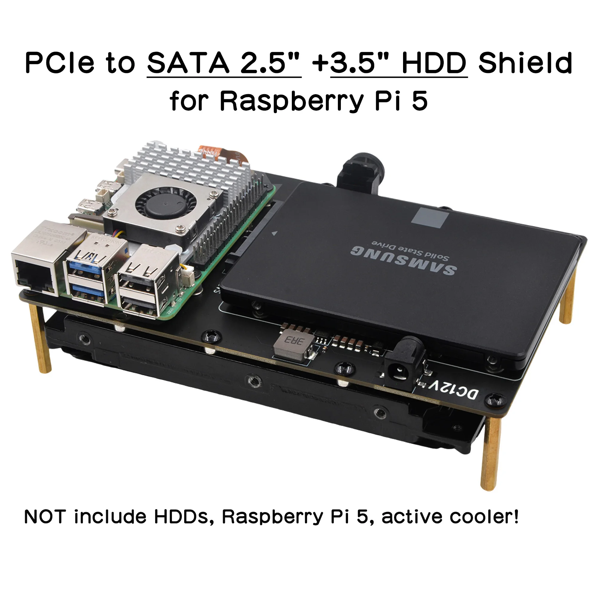 Geekbord-X1008-PCIe-to-2-5-SATA-HDD-SSD-3-5-SATA-HDD-Shield-for ...