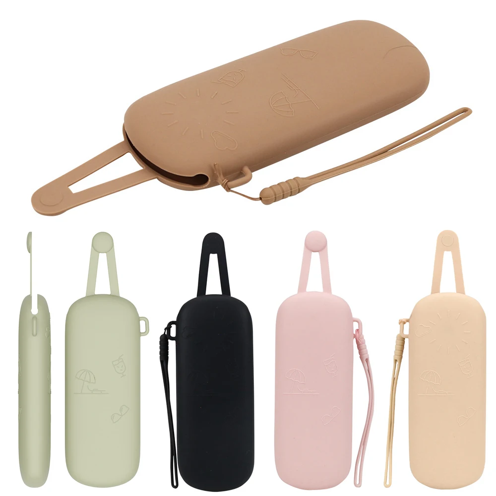 Ultra-light-Soft-Silicone-Glasses-Case-With-Hand-Strap-Travel ...