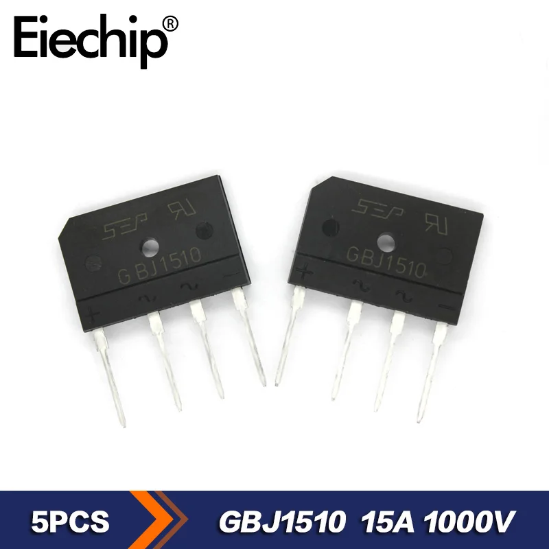 5PCS-GBJ1510-Rectifiers-Diodes-15A-1000V-Diode-bridge-rectifer ...