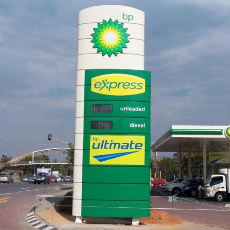 Petrol Station Sign