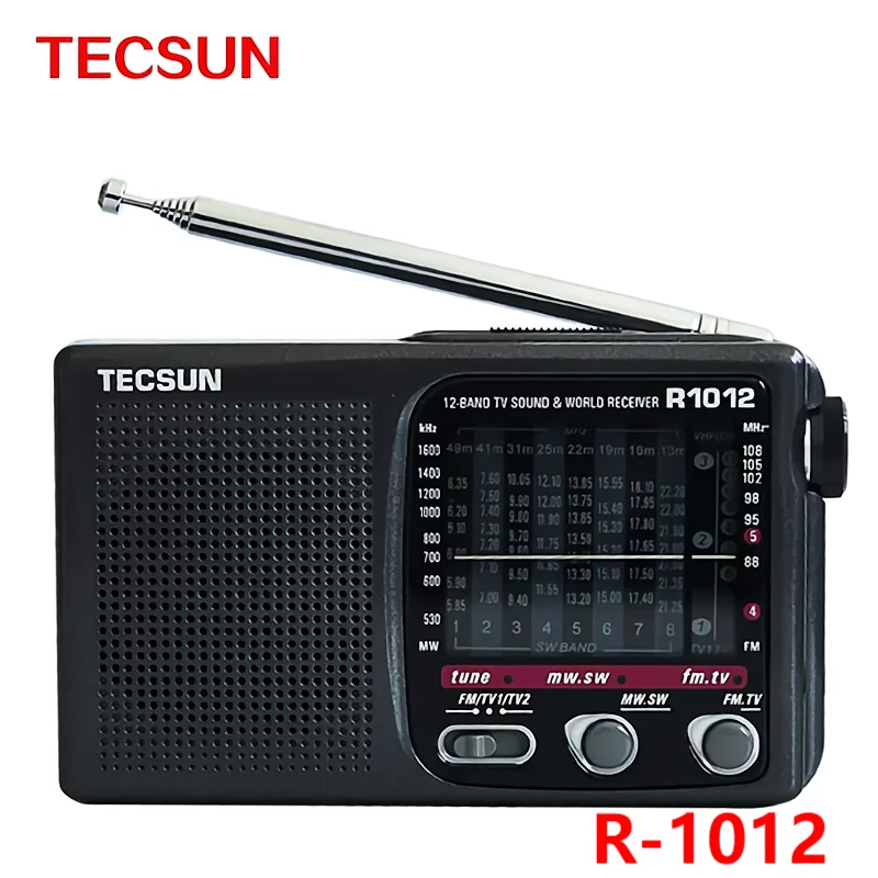 Tecsun R-1012 Full-band Radio Semiconductor Fm FM Radio TV Sound - AliExpress