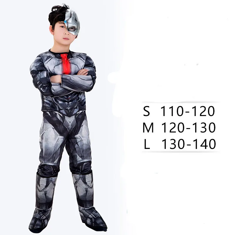Cyborg Superhero Costume