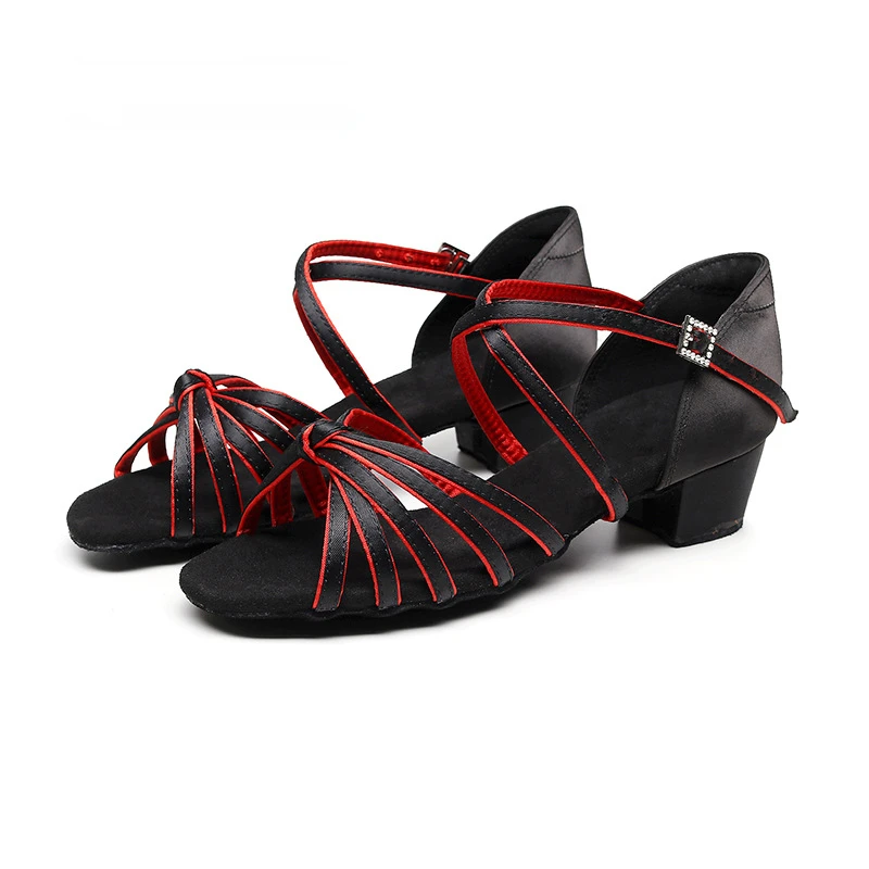 Girl-Dance-Shoe-Summer-Kid-High-Heel-Sandal-Latin-DanceShoe-Soft-Soled ...