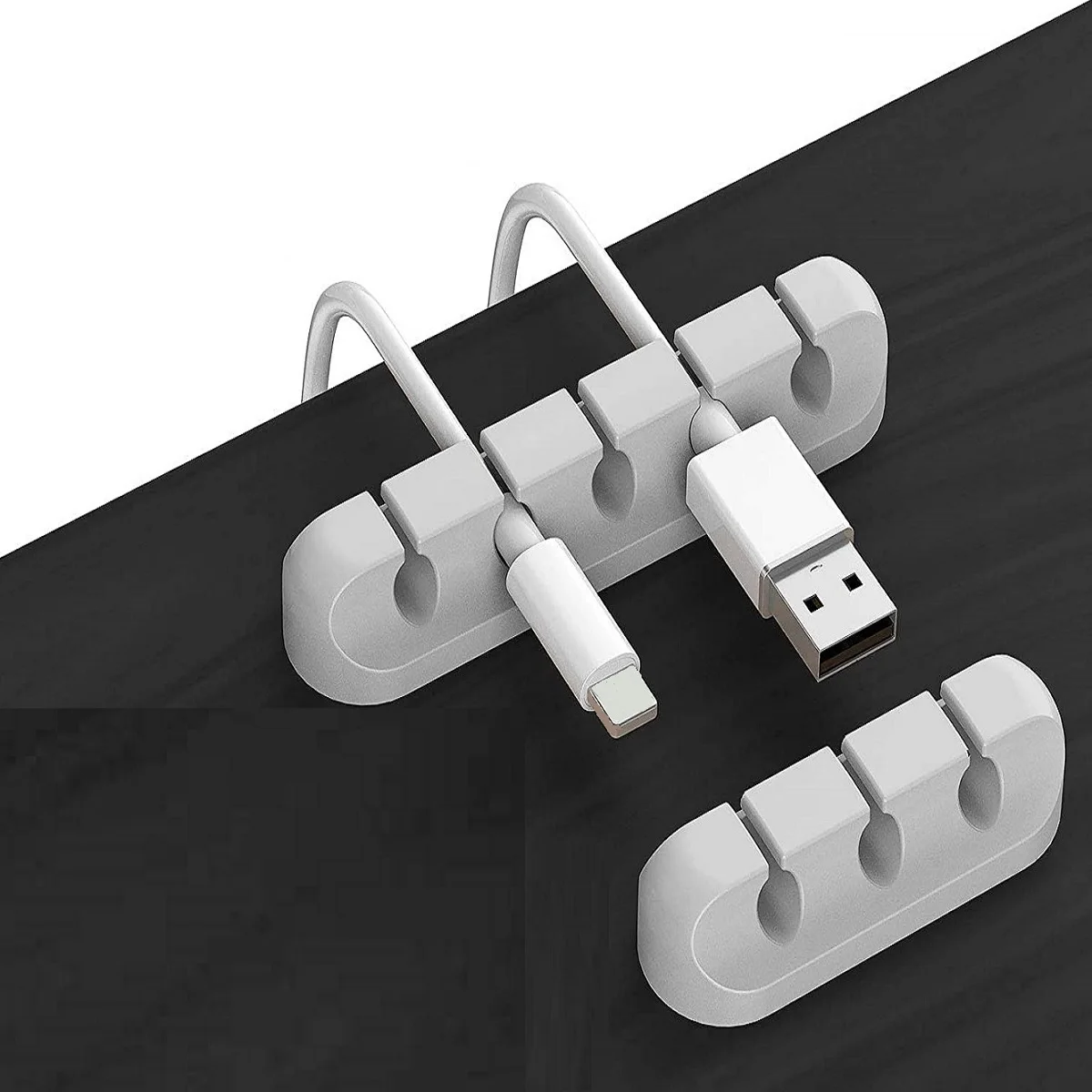 Cable-Organizer-Silicone-USB-Cable-Winder-Desktop-Tidy-Management-Clips ...