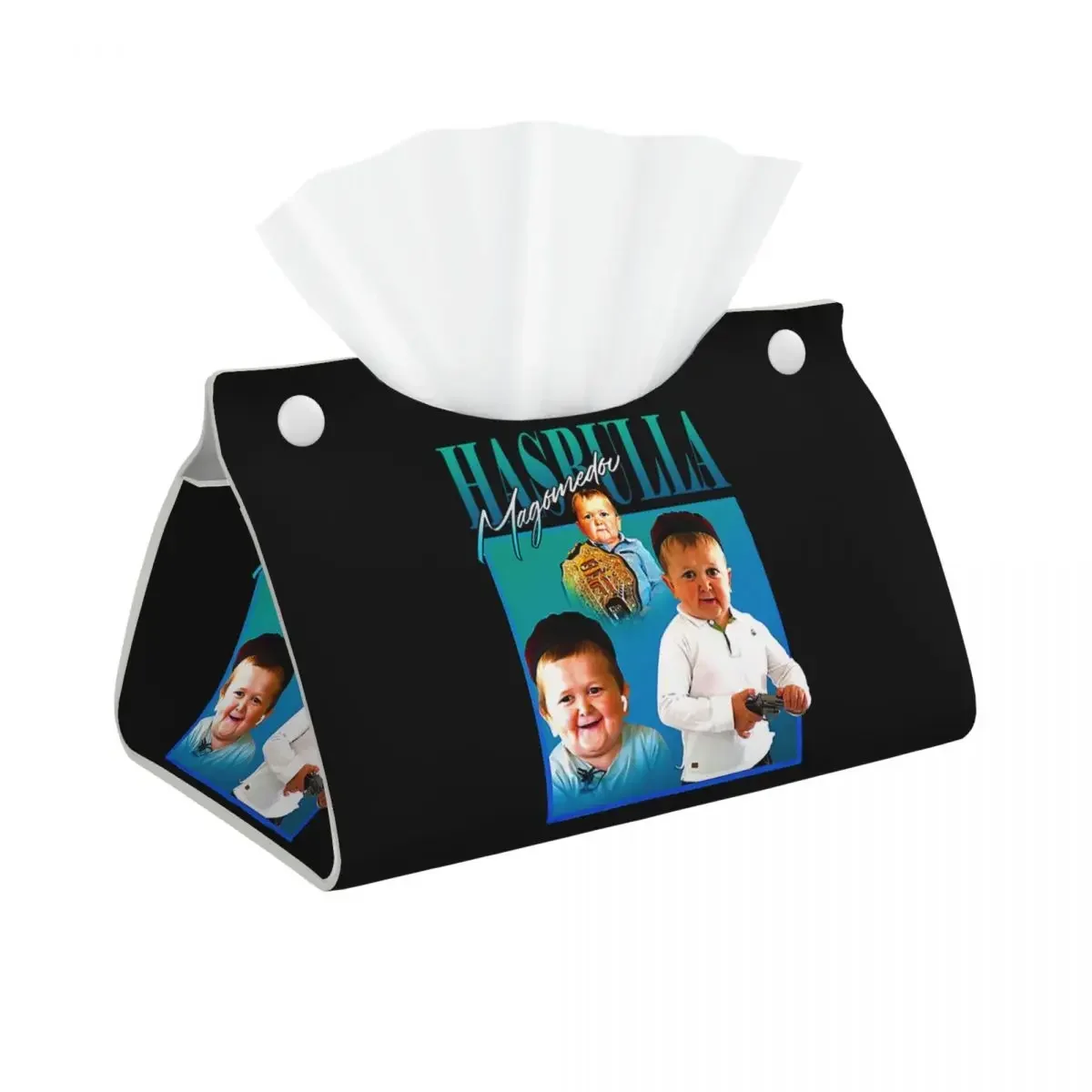 Custom-Hasbulla-Fighting-Meme-Tissue-Box-Cover-Rectangular-PU-Leather ...