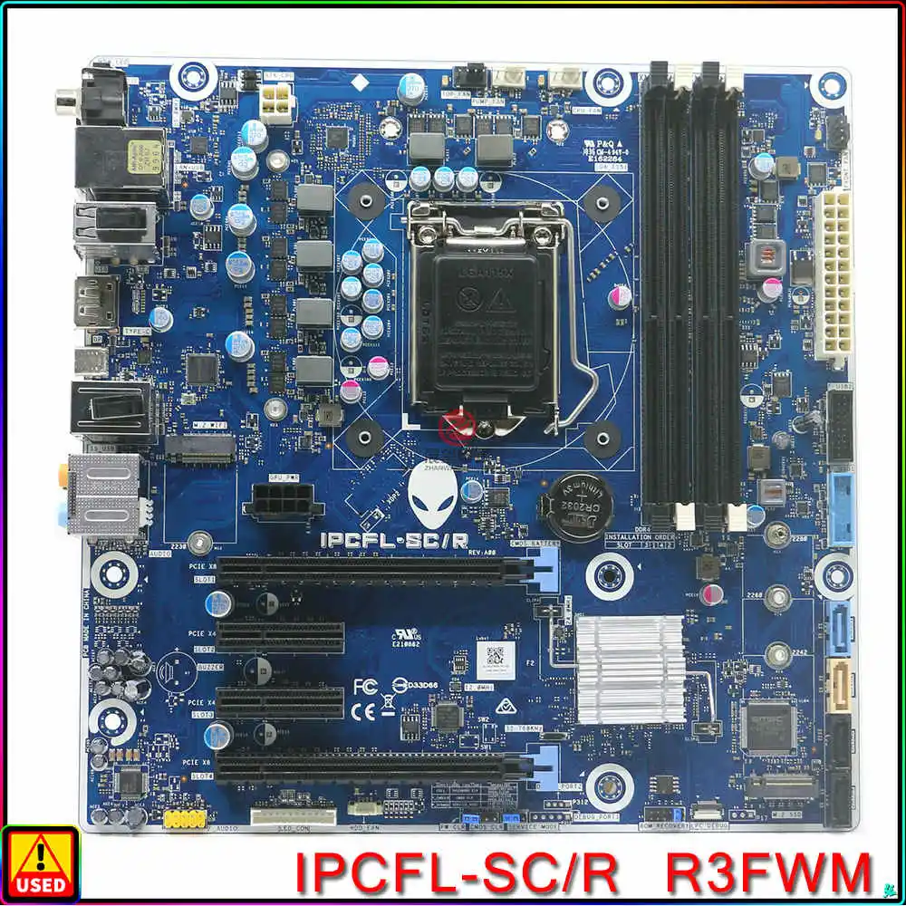 100-Working-FOR-DELL-Alienware-Aurora-R8-Motherboard-IPCFL-SC-R-R3FWM ...