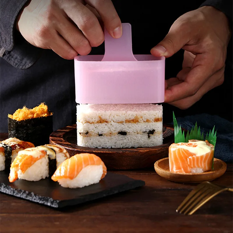 Musubi-Maker-Mold-Press-Sushi-Making-Kit-Non-Stick-Rectangular-DIY ...