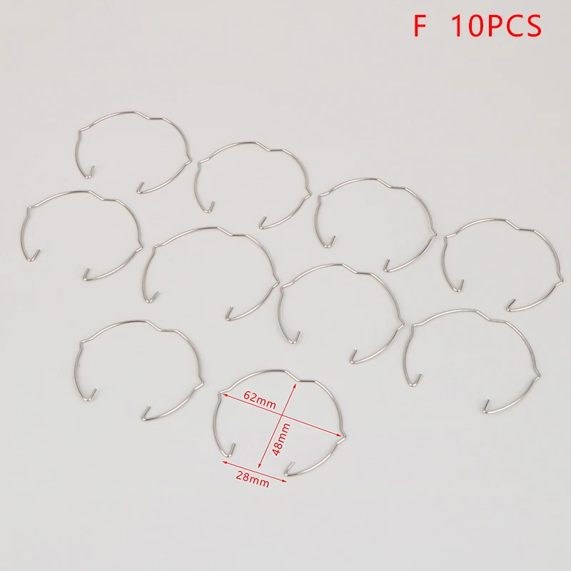 10 Pcs/set Light Cup Bracket Card Ring , 55mm 48mm LAMP RETAINING ...