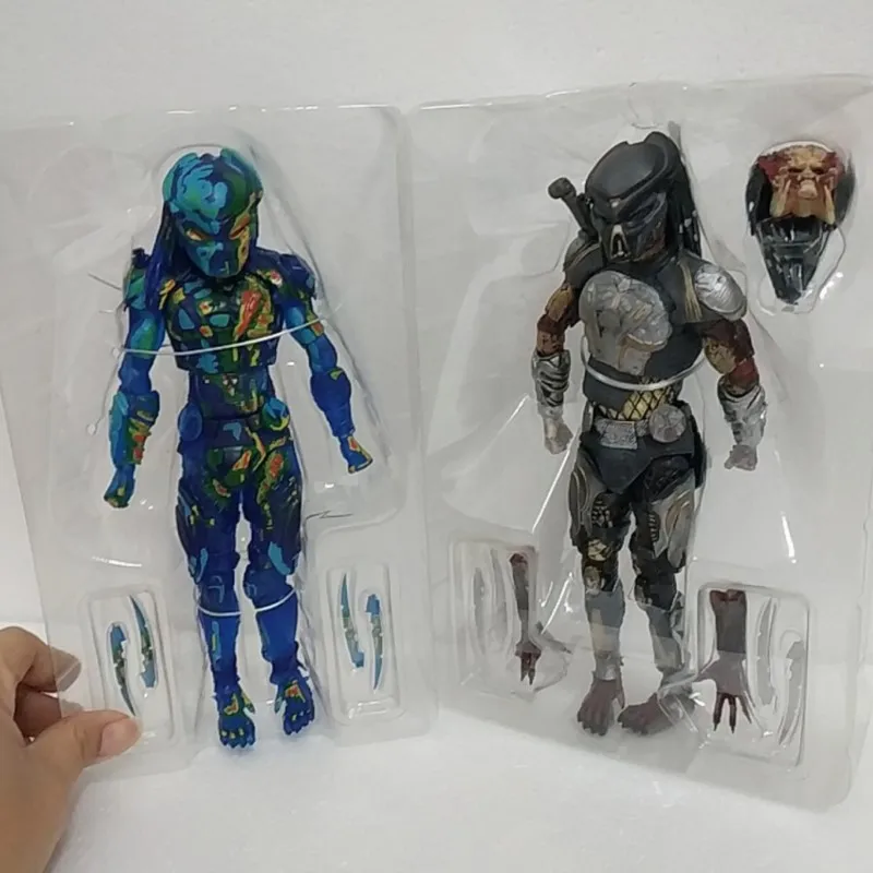 NECA Aliens vs Predator Thermal Vision Fugitive Predator Action Figure Model Toys Doll For Gift ...