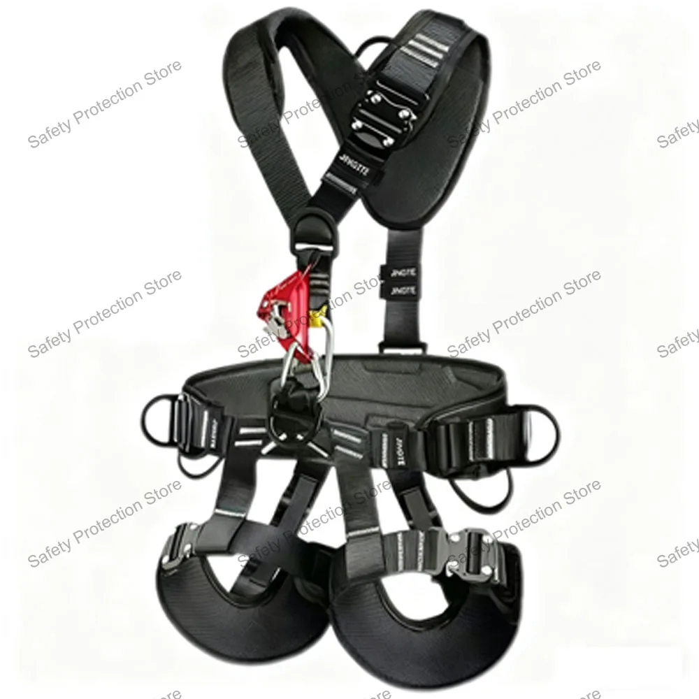 Full Body Tree Climbing Safety Harness Aerial Work Construction Safety ...