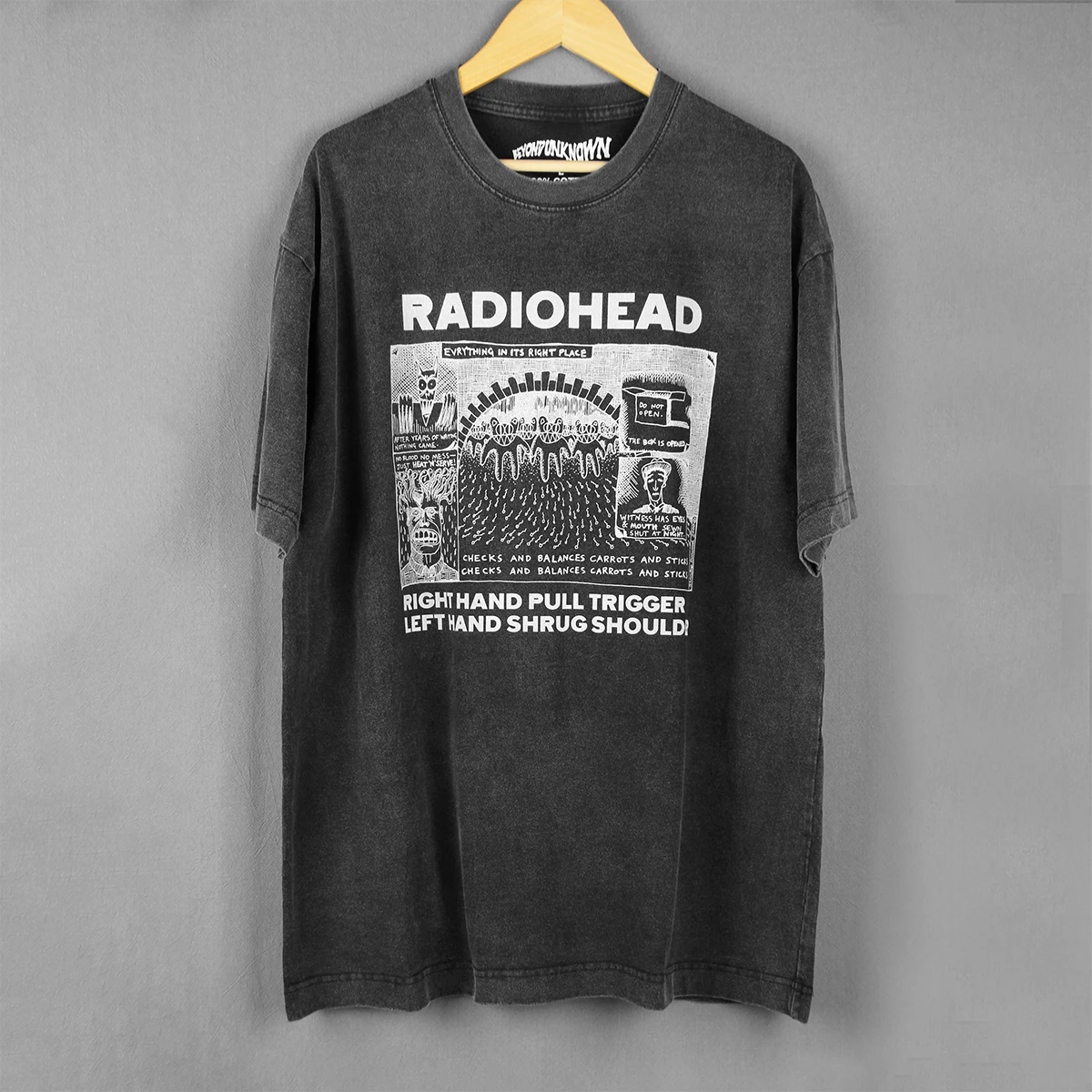 Radiohead Everything in its right place T-Shirt Alternative Rock Band ...