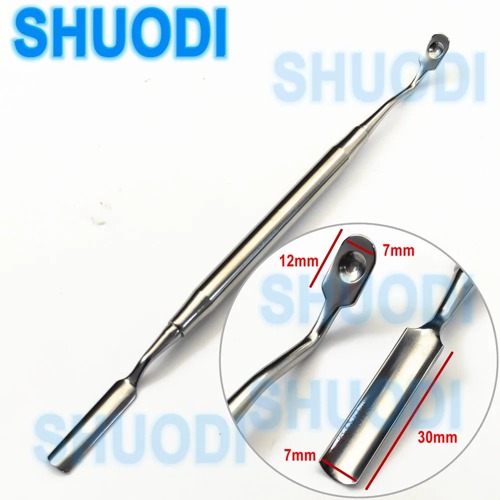 Dental Bone Powder Spoon Graft Instrument Scoop Implant Periosteal ...