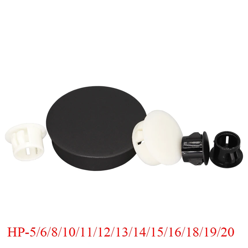 SKT/HP-5/6/8/10/11/12/13/14/15/16/18/19/20 Bore Black White Nylon ...