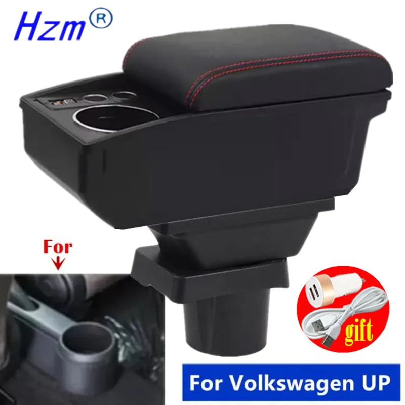 For Volkswagen UP Armrest Box For Skoda Citigo VW UP Seat Mii Car ...