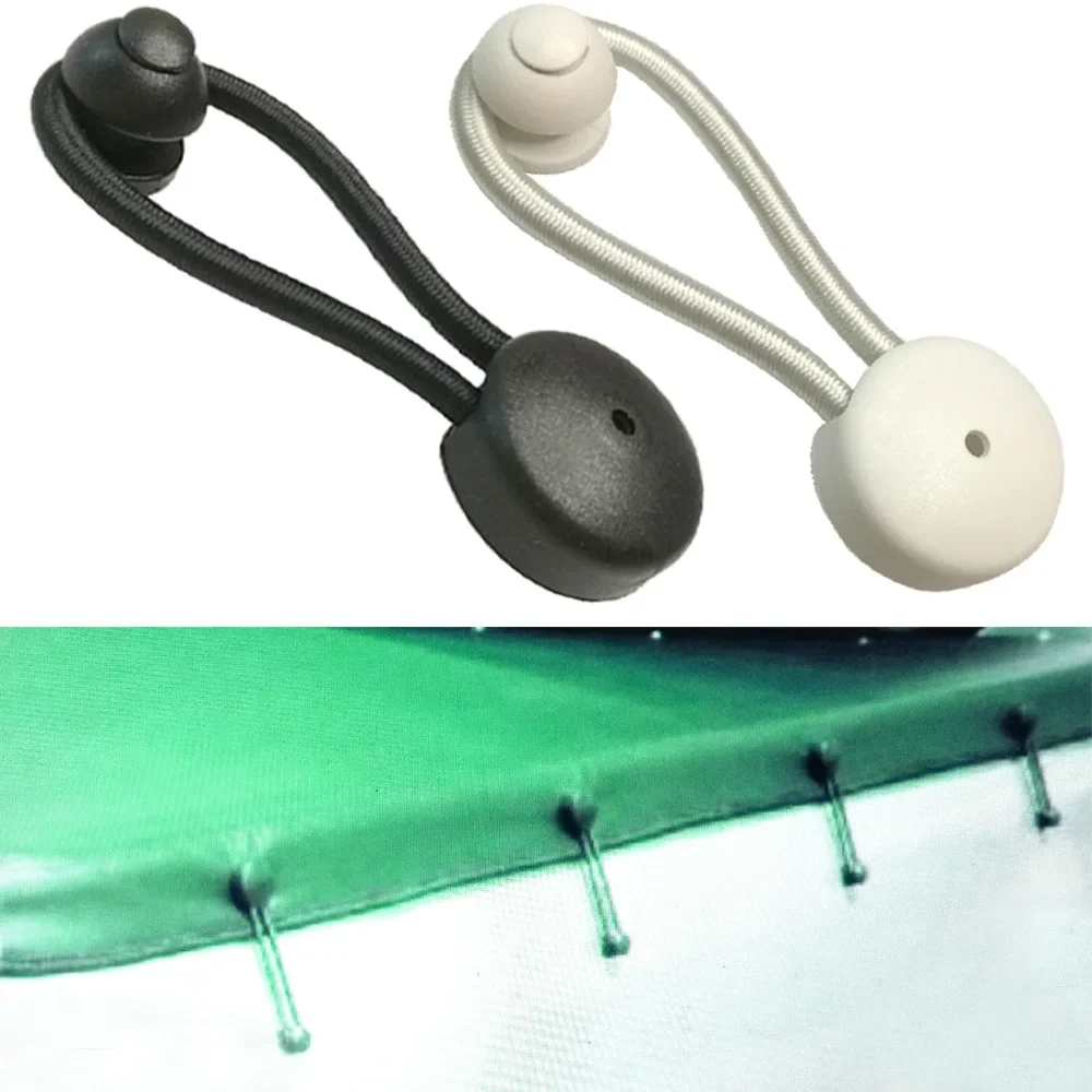 10PC Marine Boat Truck Car Covers Bungee Shock Cord Clip with Knobs ...