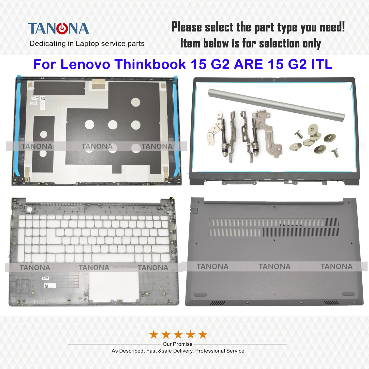 Orig-New-5CB1B34809-5CB1B34808-For-Lenovo-Thinkbook-15-G2-ARE-15-G2-ITL ...
