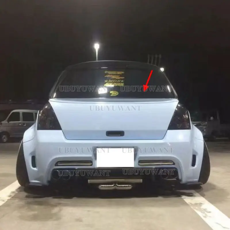 For-Suzuki-Swift-2005-2012-high-quality-Carbon-Fiber-rear-boot-Wing ...