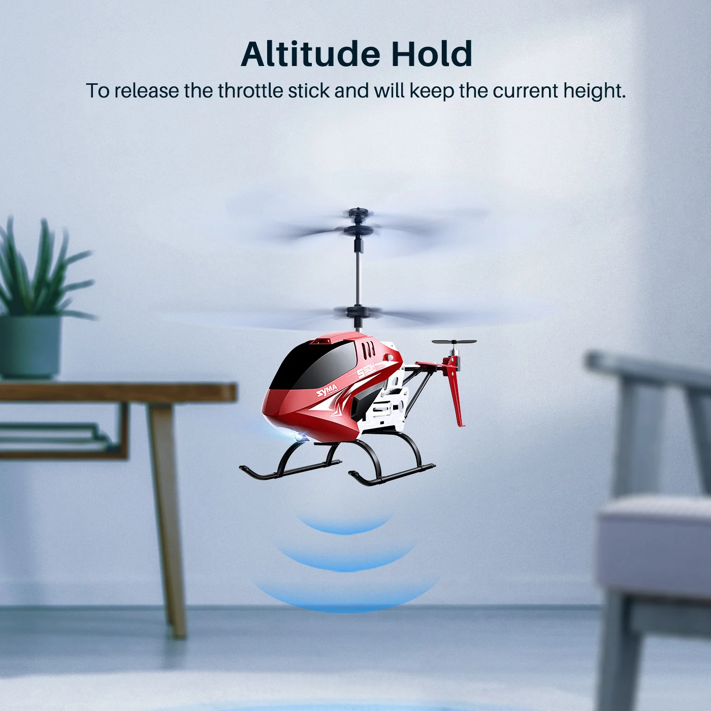 SYMA S50H RC Helicopter - Remote Control Aircraft Altitude Hold, One K – RCDrone