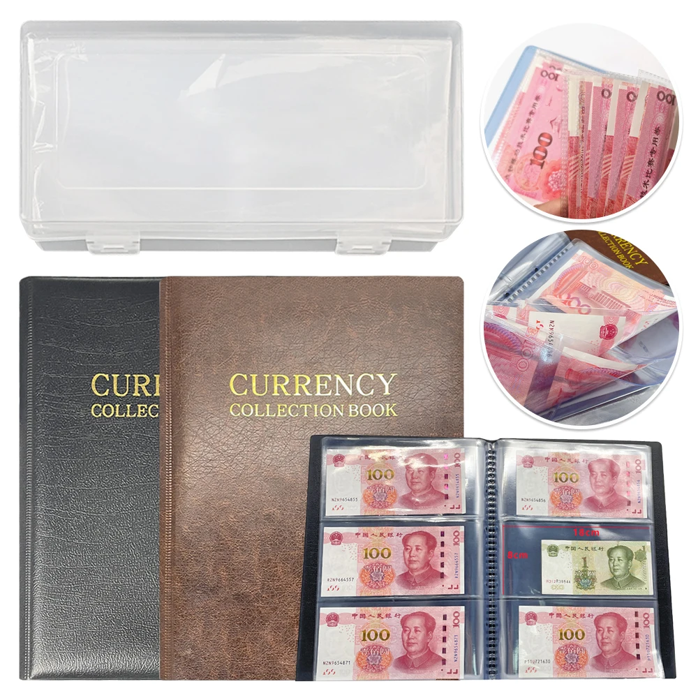 Paper Money Collection Album Collection Pockets Money Banknote for ...